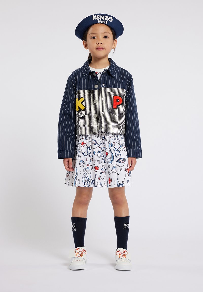 KENZO kids SHORT-SLEEVED - Robe en jersey - rice/écru - ZALANDO.FR