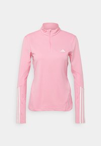 adidas Performance HYPERGLAM QUARTER ZIP - Long sleeved top - bliss ...
