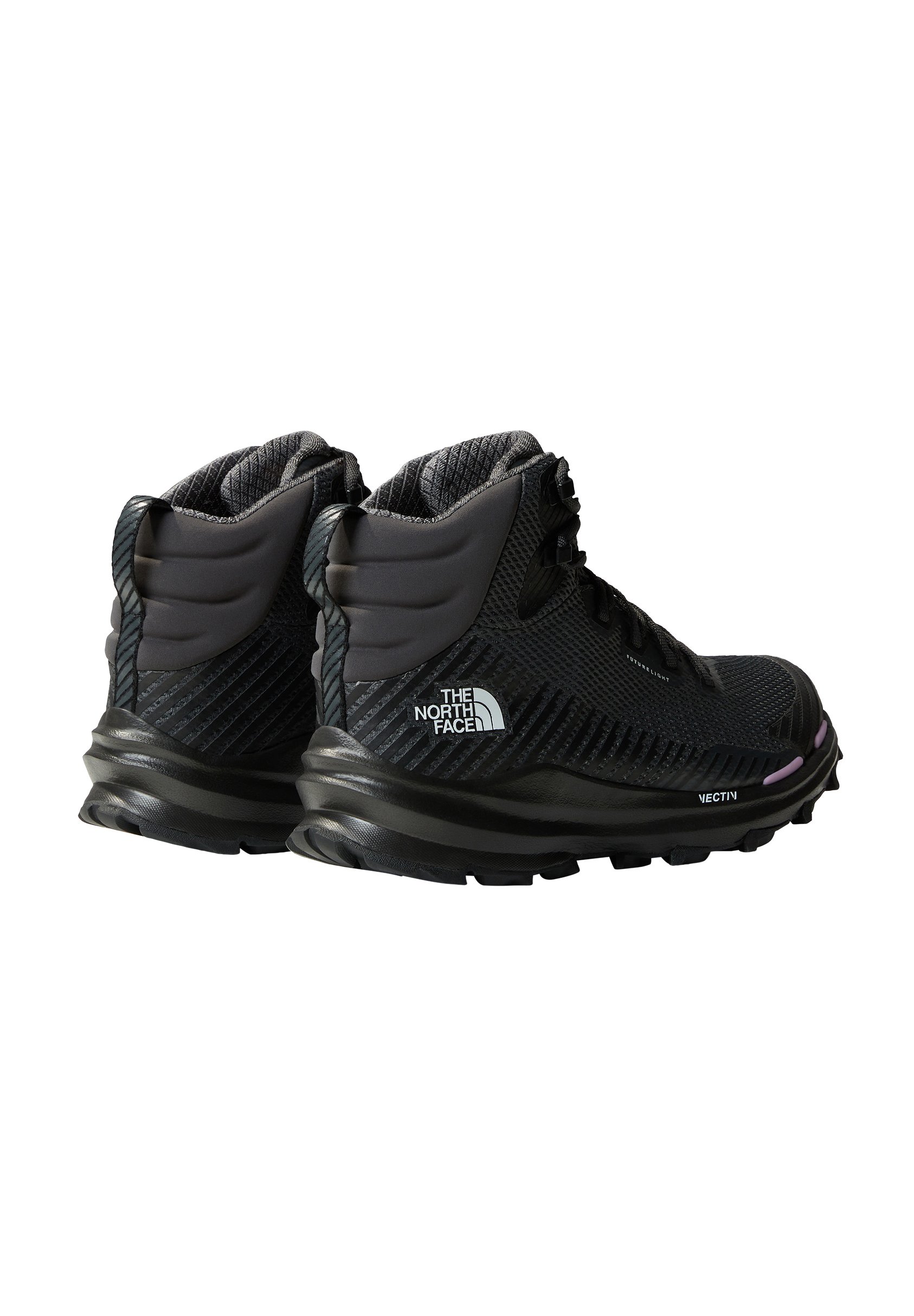 The North Face VECTIV FASTPACK MID FUTURELIGHT Hiking shoes tnf black asphalt grey black Zalando
