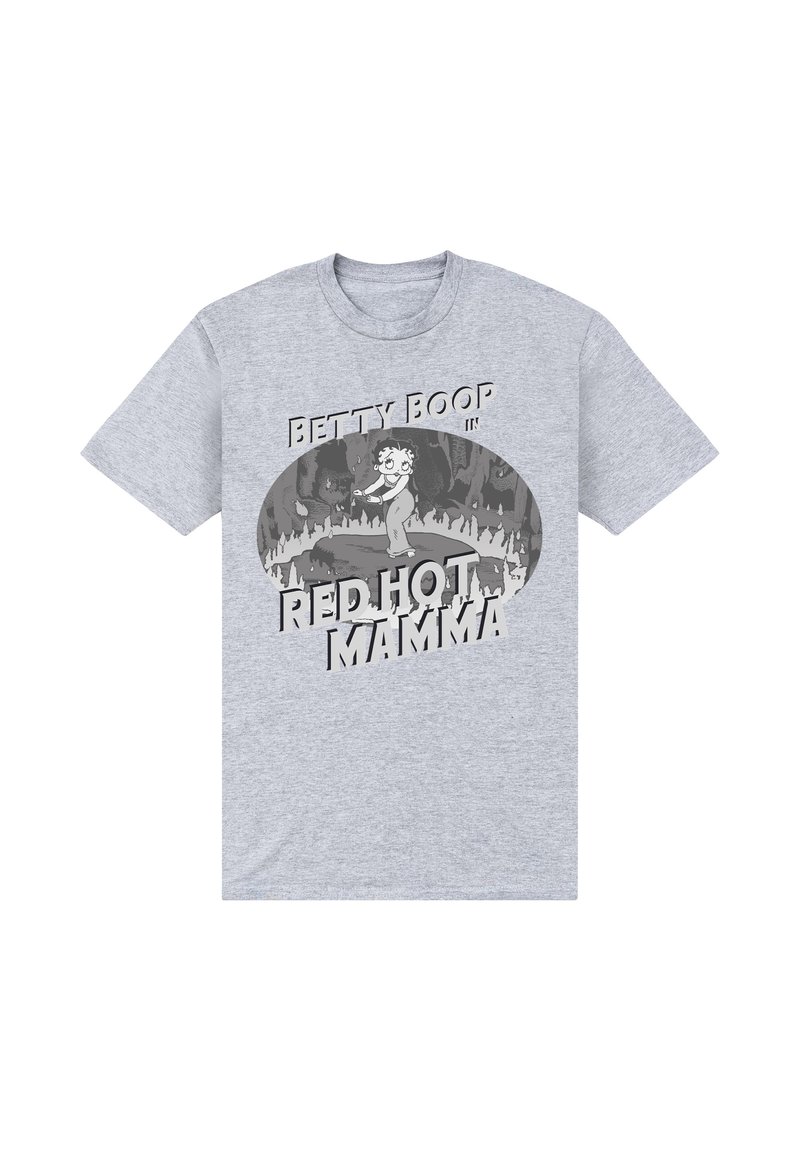 Henry Tiger BETTY BOOP IN - T-shirt imprimé - light heather/gris clair ...