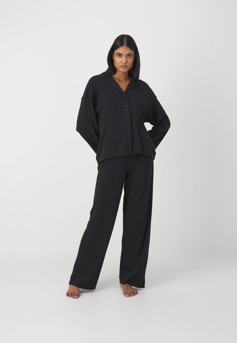 BOSS LONG SET - Pyjama set - black one/black - Zalando.co.uk