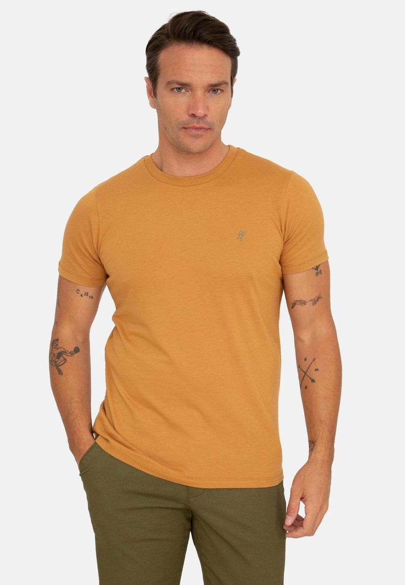 Jacey Quinn Basic T-shirt - latte brown/light brown - Zalando