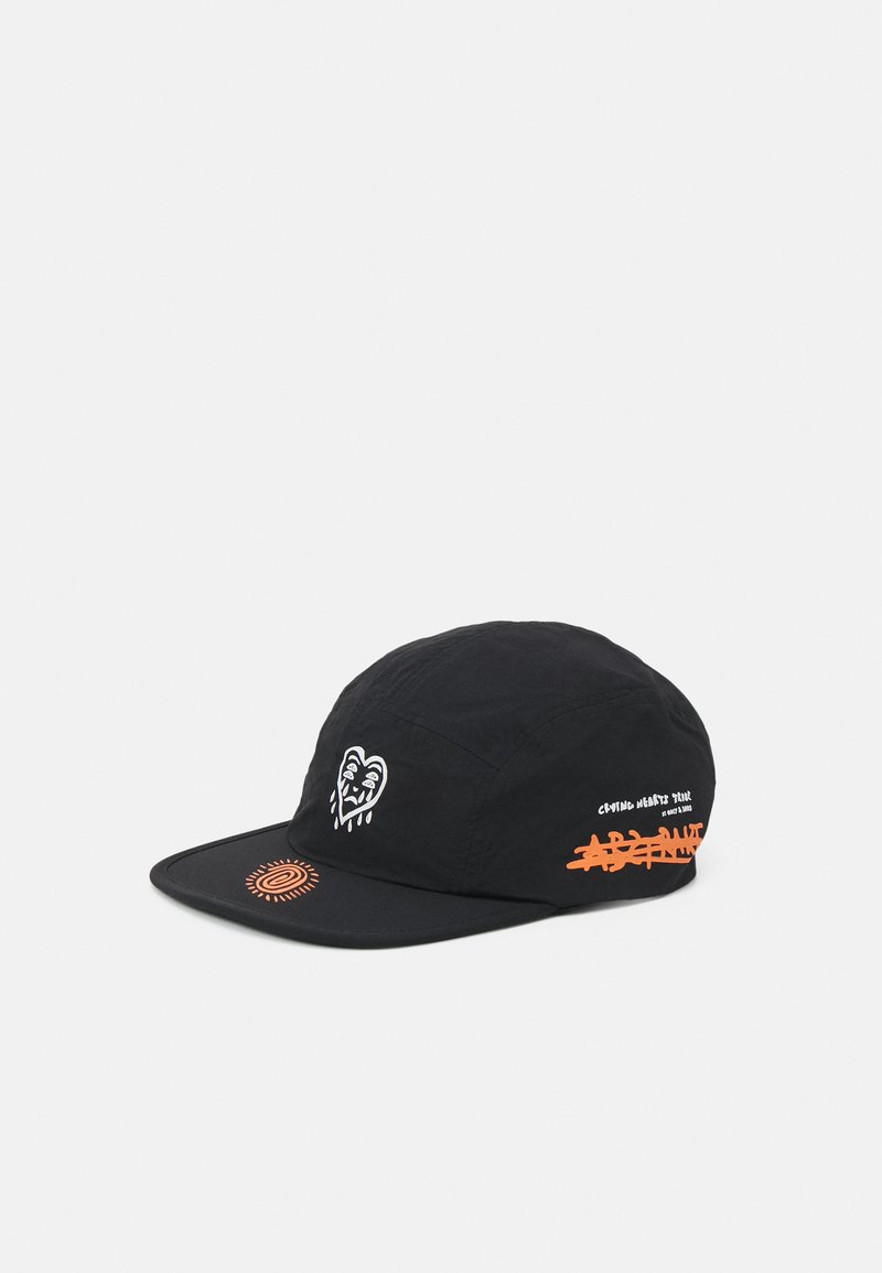 Only & Sons ONSJOEY PRINT 5 PANEL - Cap - black - Zalando.co.uk