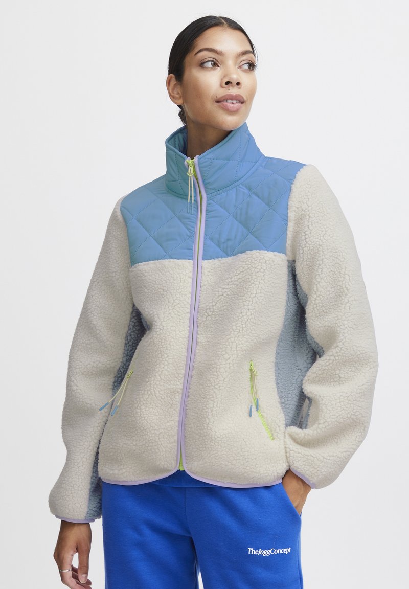 TheJoggConcept JCBerri - Fleece jacket - allure mix/blue - Zalando