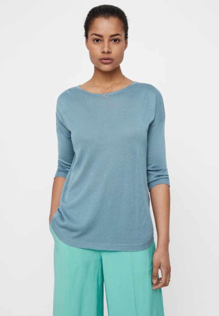 Vero Moda Longsleeve - smoke blue/lichtblauw - Zalando.be