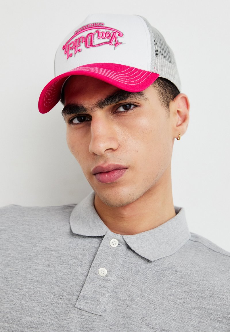 Von Dutch SOHO UNISEX - Cap - white/grey/white - Zalando.ie