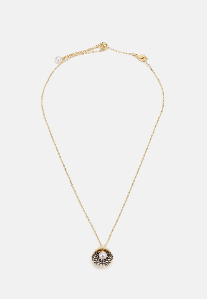 Swarovski IDYLLIA PEND SHELL - Necklace - white/gold-coloured - Zalando ...