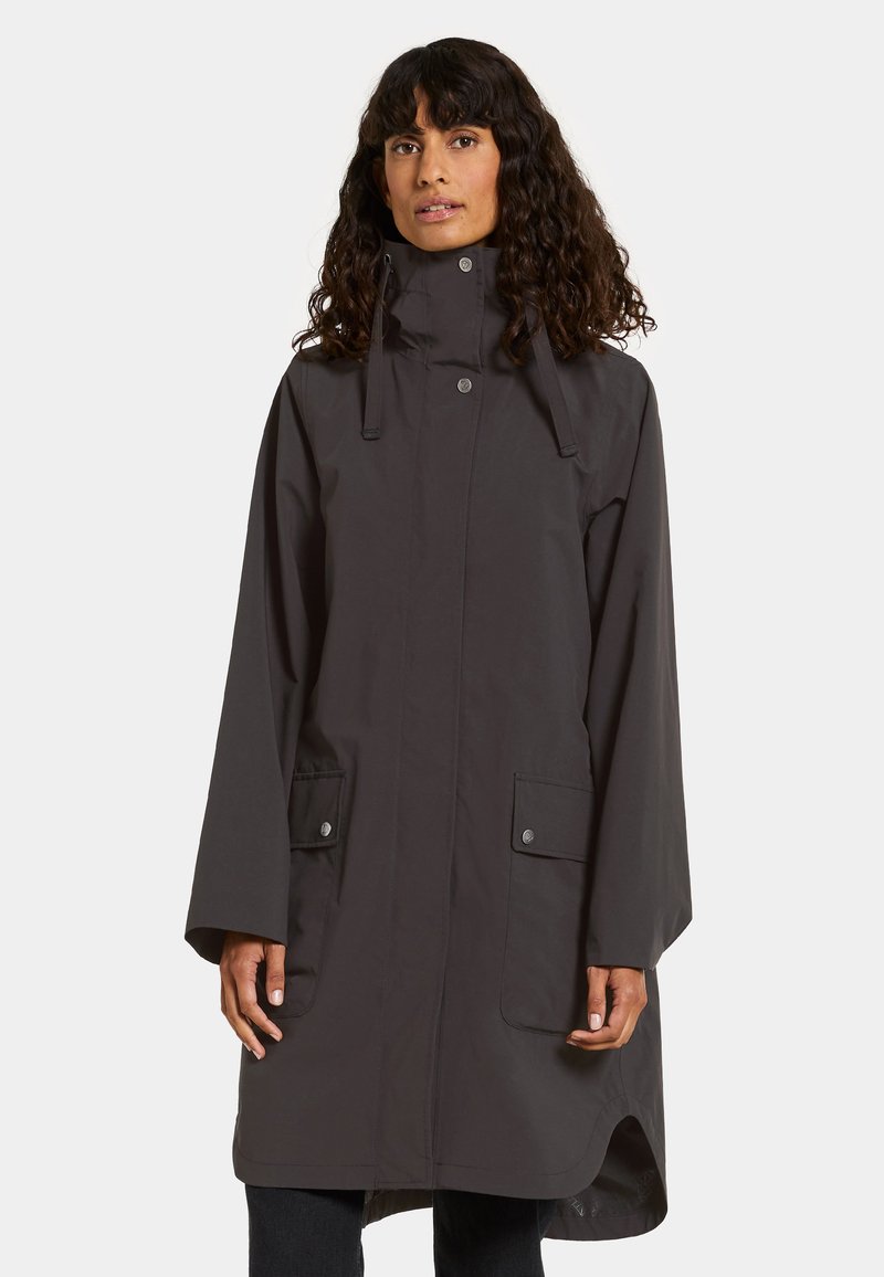 Didriksons ADRIA - Parka - black/schwarz - Zalando