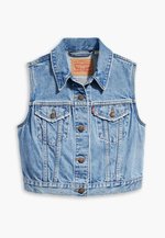Levi's® VEST WAISTBAND - Väst - old notes/ljusblå denim - Zalando.se