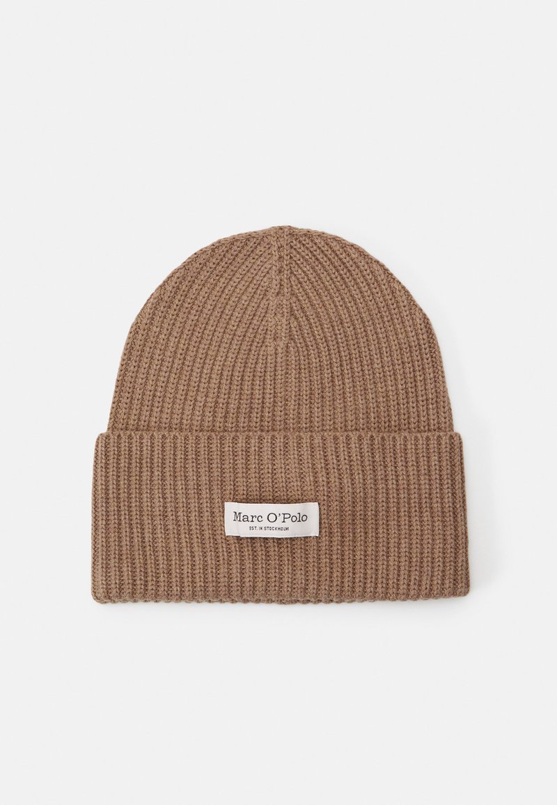 Marc O'Polo BEANIE FOLD UP - Căciulă - shaded brown melange/maro ...