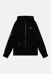 Jordan TAKE FLIGHT FULL ZIP - Jaka ar rāvējslēdzēju - black/melns ...