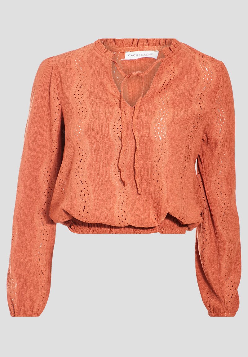 Cache Cache Langarmshirt - marron cognac/cognac - Zalando.at