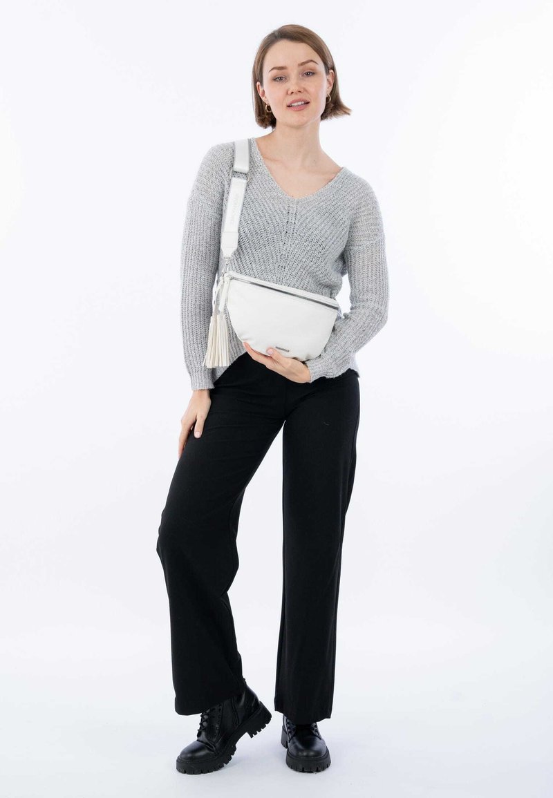 Emily & Noah UMHÄNGE BELLI - Ülerinna-kott - white/valkjas - Zalando.ee