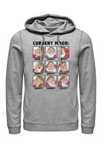 Disney SNOW WHITE CURRENT MOOD GRUMPY - Kapuzenpullover - melange grey ...