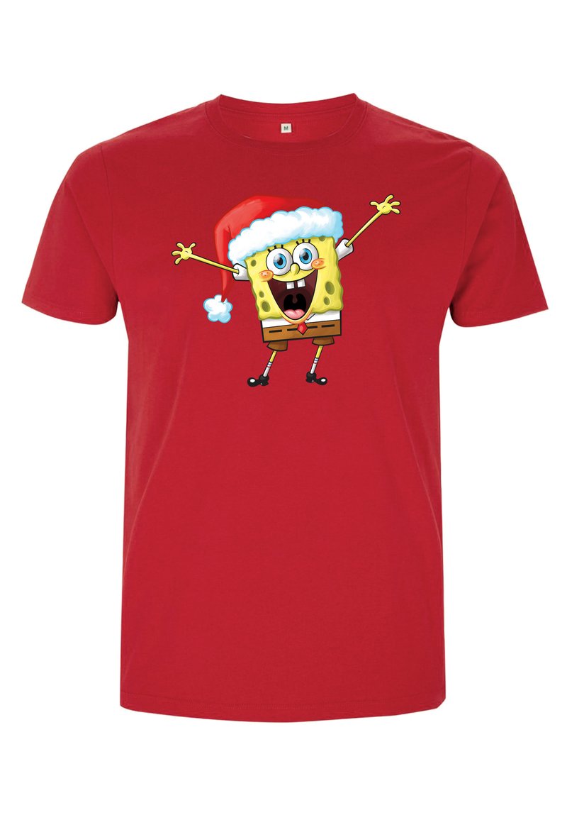 Henry Tiger SPONGEBOB SQUAREPANTS HAPPY SONGE - T-Shirt print - red/rot ...