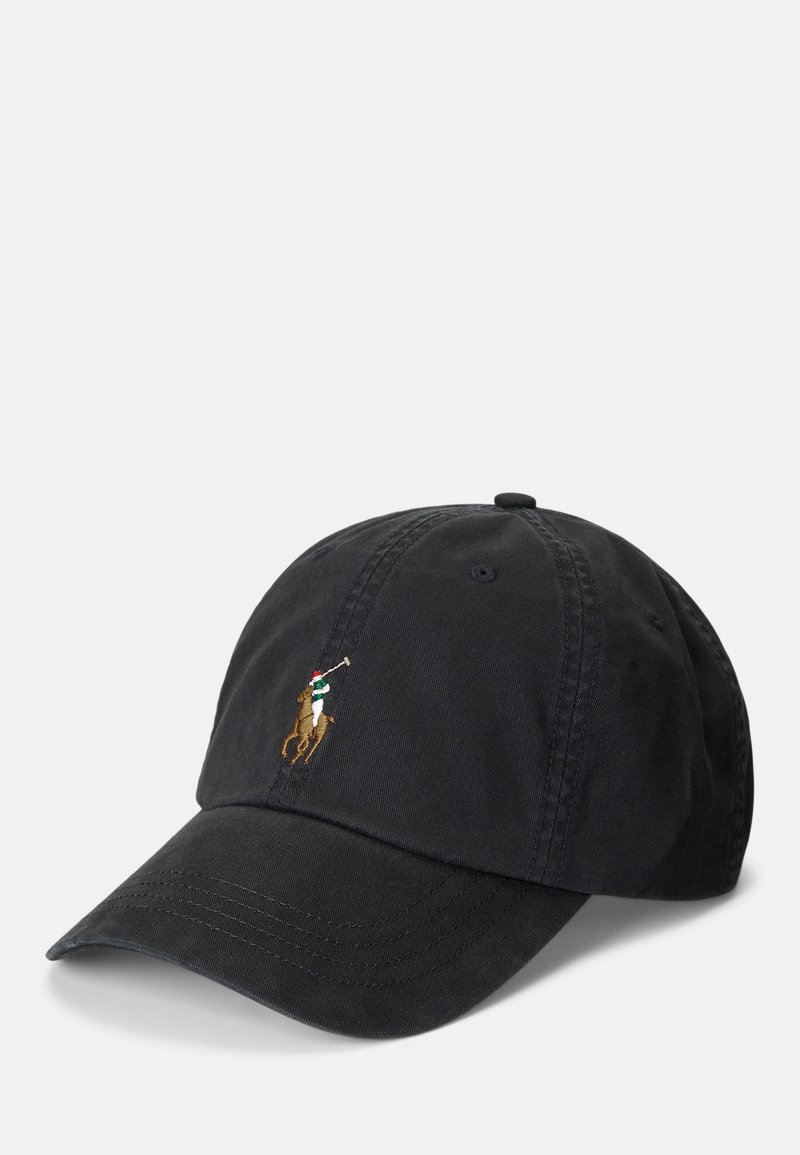 Polo Ralph Lauren STRETCH-COTTON TWILL BALL CAP - Cap - black - Zalando.ie