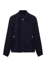Mango BERO - Faux leather jacket - azul marino oscuro/royal blue - Zalando