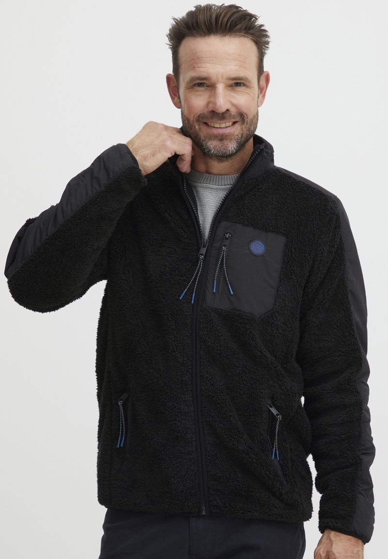 FQ1924 FQFELIX - Fleece jacket - black beauty/black - Zalando.co.uk