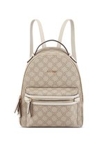 Nine West VANDER MEDIUM DOME - Tagesrucksack - mushroom logo milk/beige ...