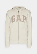 GAP HERITAGE LOGO - Sweatjacke - moonstone/sand - Zalando.at