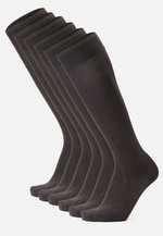 Ciocca 6 PACK SCOZIA CLASSIC - Knee high socks - anthracite - Zalando.ie