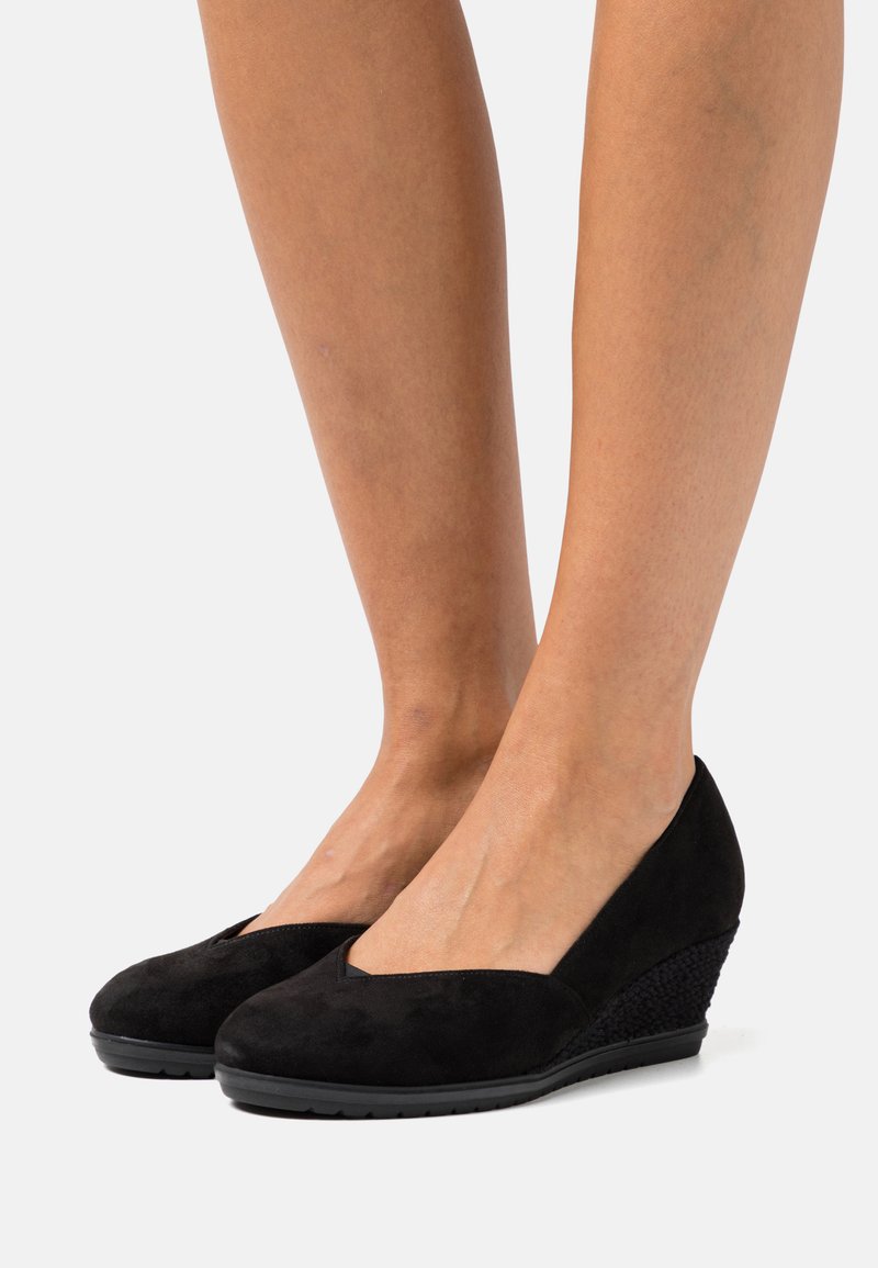Tamaris Zeppe - black/nero - Zalando.it