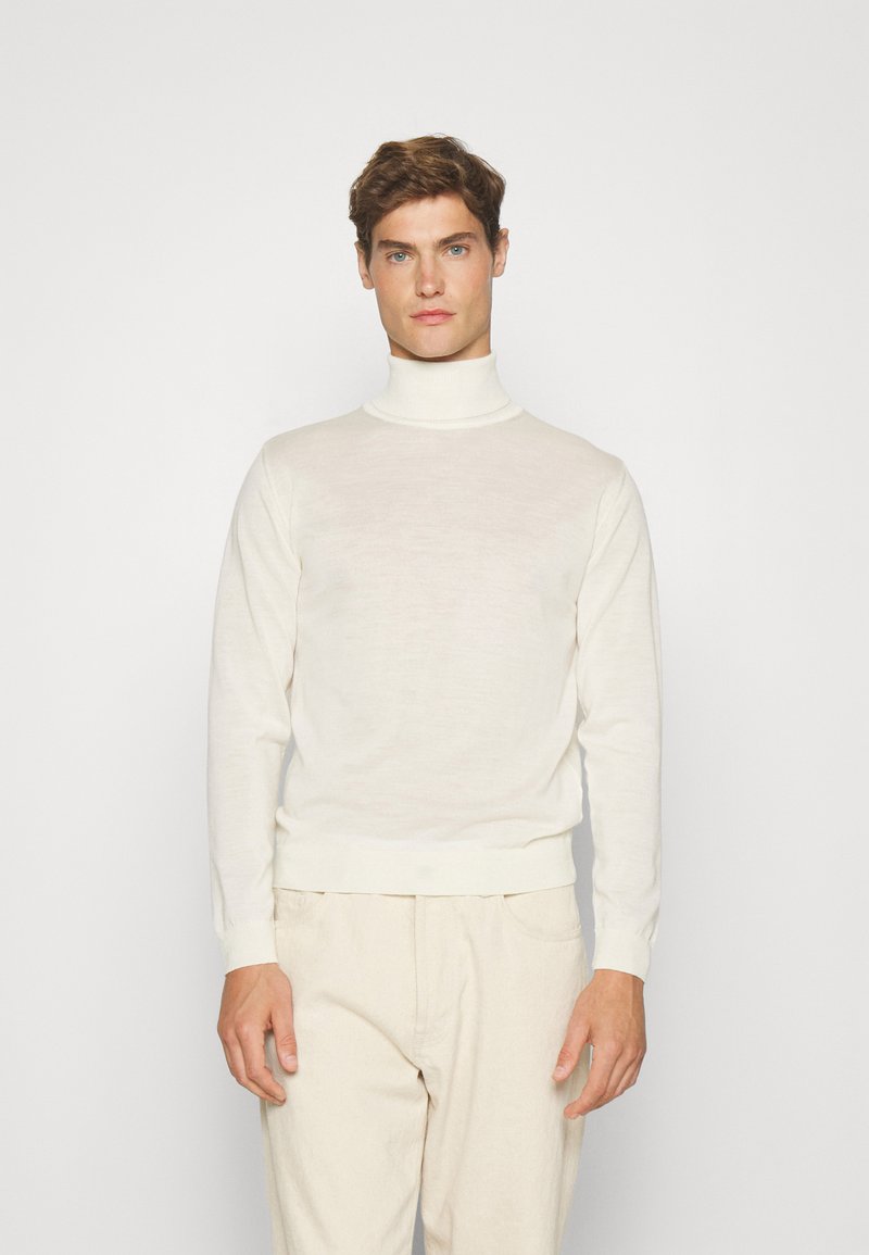 Wool & Co CICLISTA RASATO ENTRAFINE IRRESTRING - Jersey de punto - panna/crema - Zalando.es