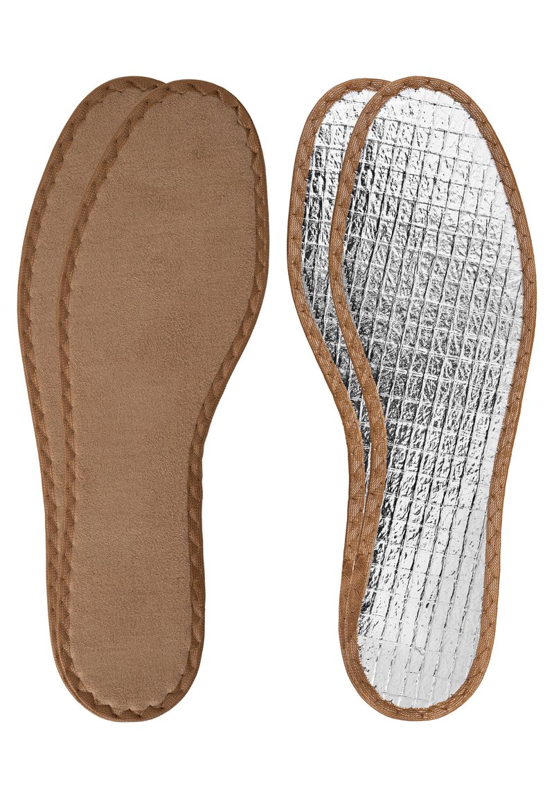 Bama CLIMATE CONTROL - WÄRMENDE SOHLE 2ER PACK - Semelles - brown ...