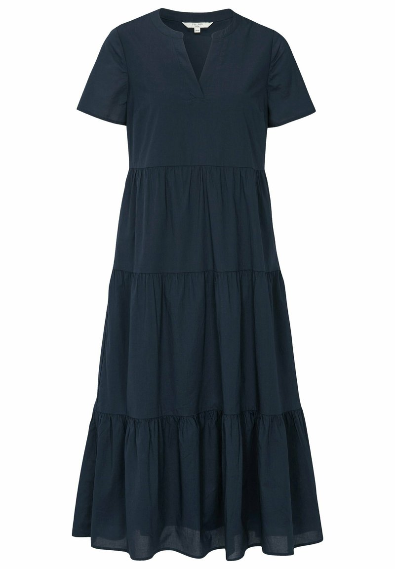 Cellbes of Sweden WITH FLOUNCE - Day dress - navy/mottled dark blue ...