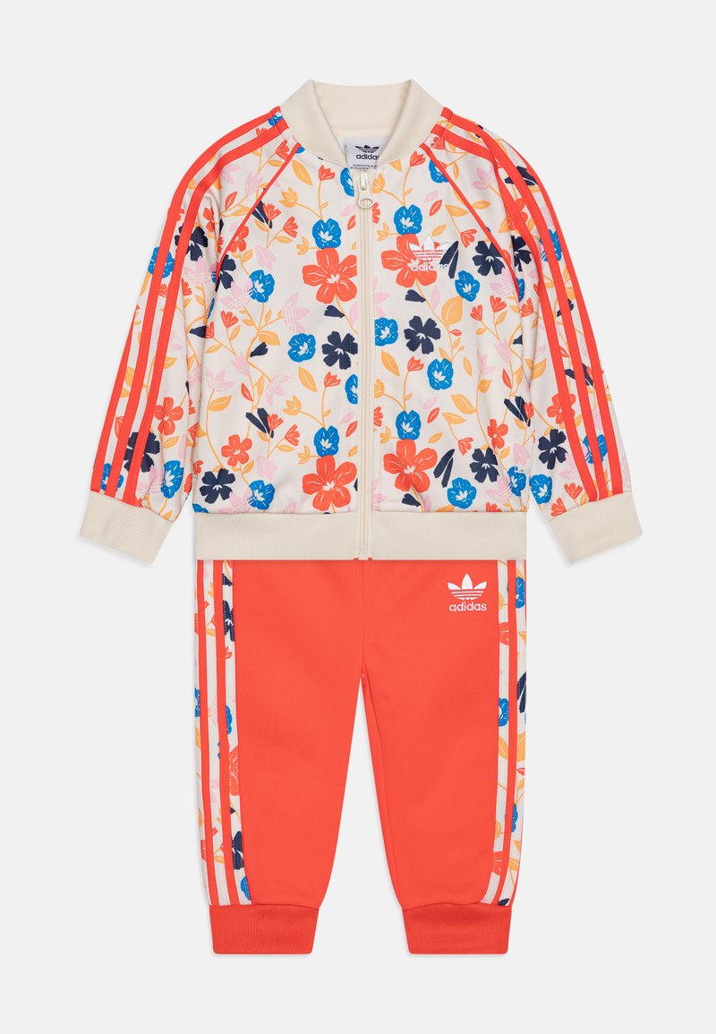 adidas Originals TRACKSUIT INFANT SET - Trainingspak - white/multicolor ...