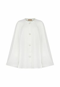 Falconeri Cape - weiß white/rouge clair - ZALANDO.FR