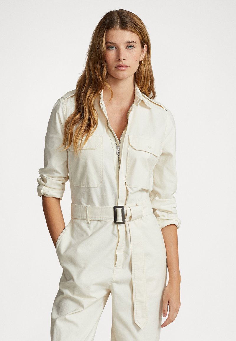 Polo Ralph Lauren Tuta jumpsuit - herbal milk/avorio - Zalando.it