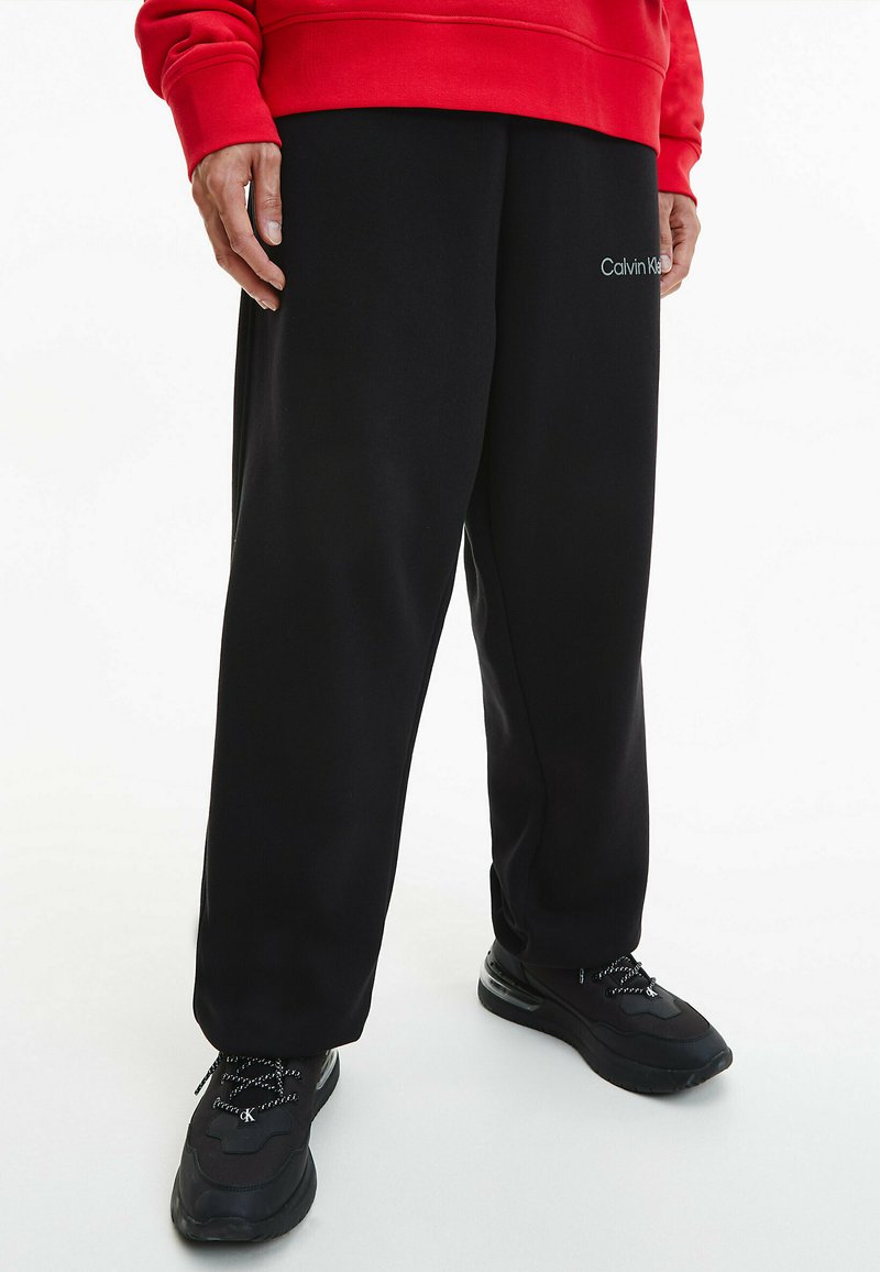 Calvin Klein Jeans Tracksuit Bottoms Ck Black Black Zalando