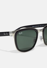 Ray-Ban CLYDE - Sonnenbrille - black on silver/schwarz - Zalando.de
