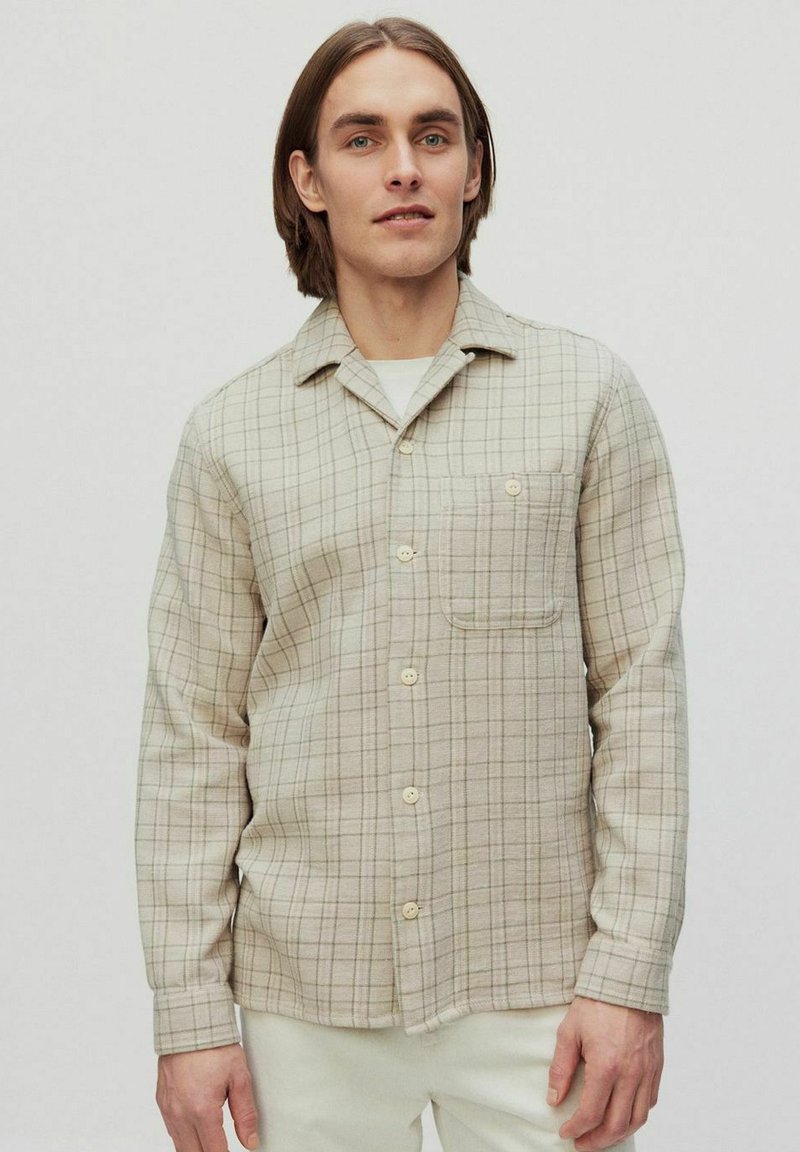 Dobber LUCAS - Summer jacket - beige check/beige - Zalando.de