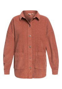 Roxy KICK BACK LONG SLEEVE - Camisa - mottled bordeaux/burdeos jaspeado ...
