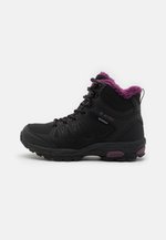 HI-TEC RAVEN INSULATED WP WOMENS - Chaussures de marche - black/grape wine/noir - ZALANDO.FR