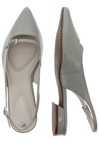 Xaver Luis ASTER - Slingback ballet pumps - muschio/light green - Zalando