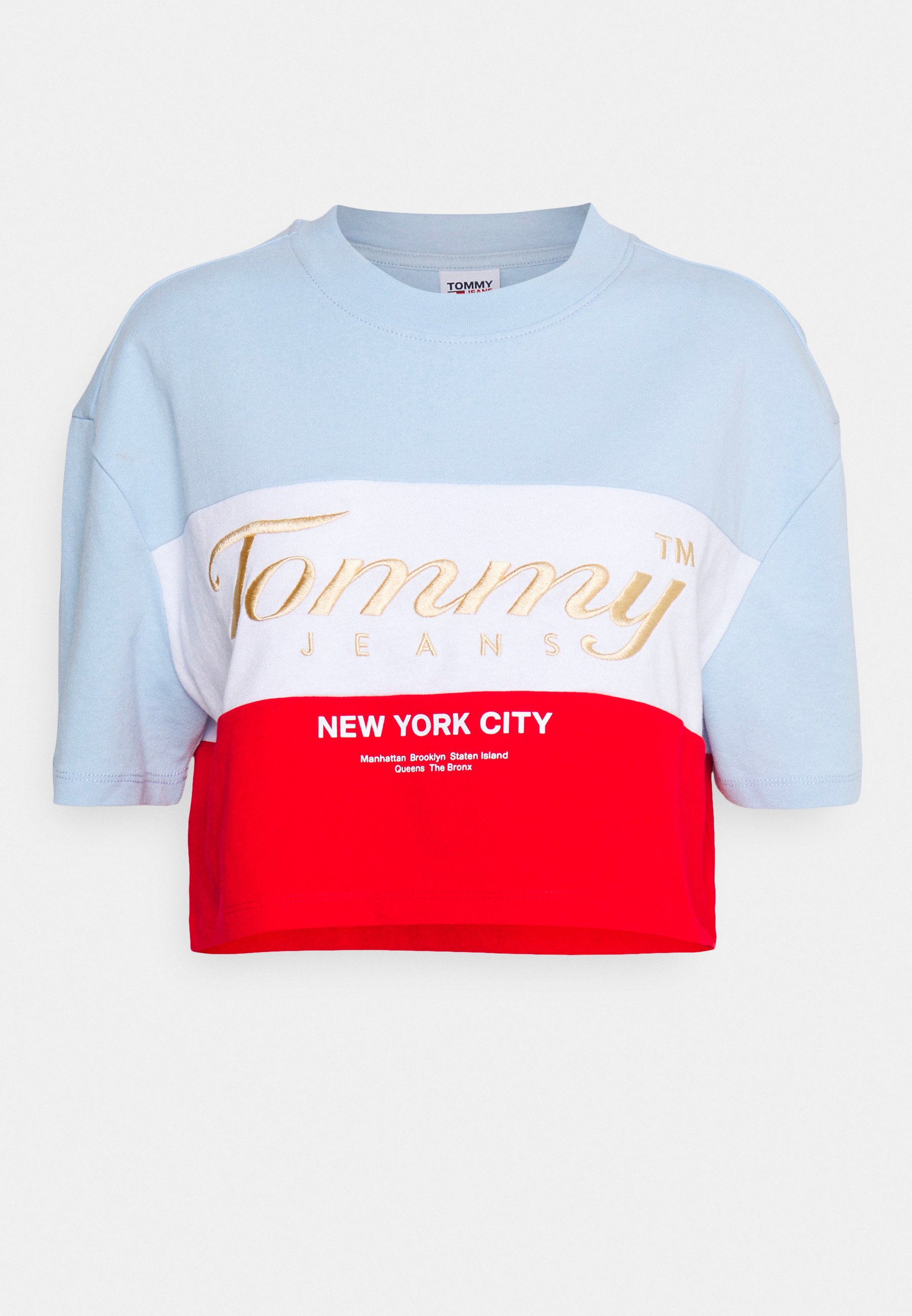 Tommy hilfiger logo crop top store