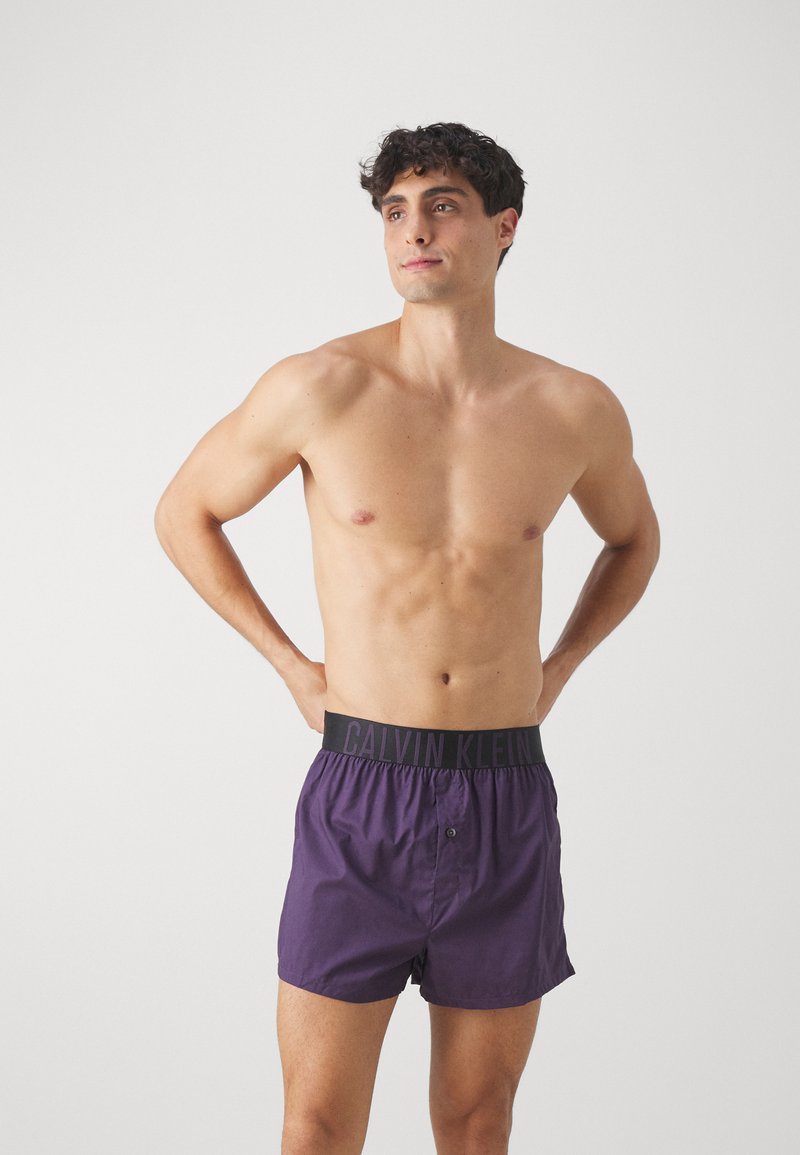 Calvin Klein Underwear INTENSE POWER 2 PACK - Boxers - mysterioso/black ...