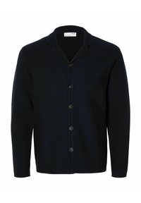 Selected Homme CUBAN COLLAR - Kofta - sky captain/mörkblå - Zalando.se