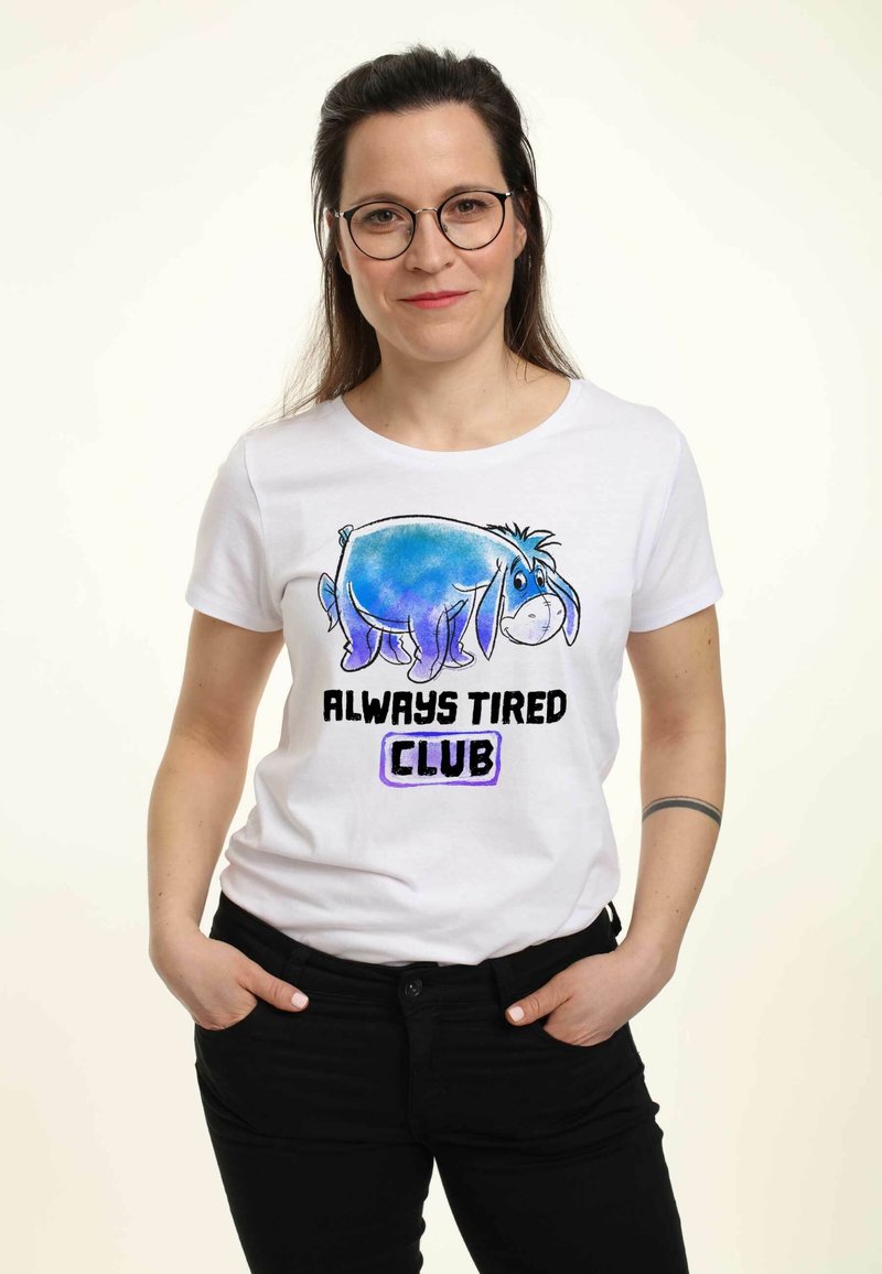 Disney DISNEY WINNIE THE POOH EEYORE TIRED CLUB - T-shirt imprimé ...