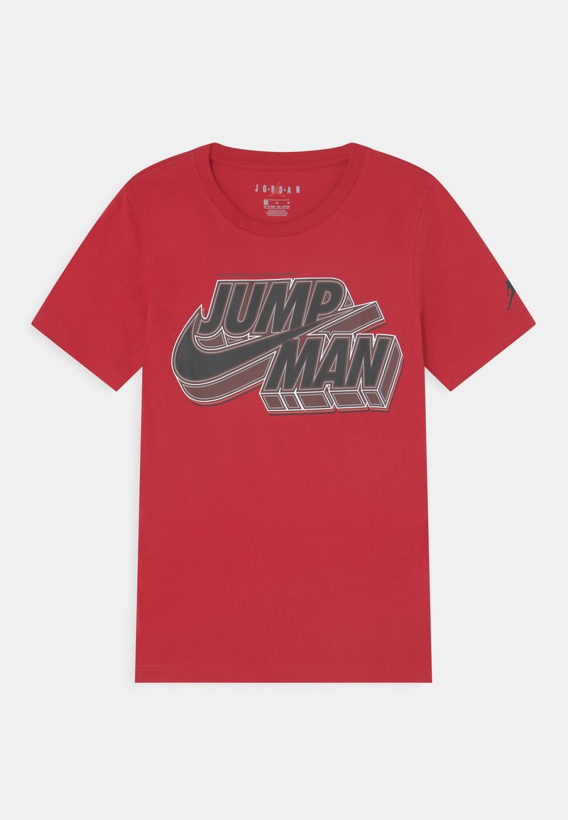 Jordan JUMPMAN BRIGHT - Print T-shirt - gym red/red - Zalando.de