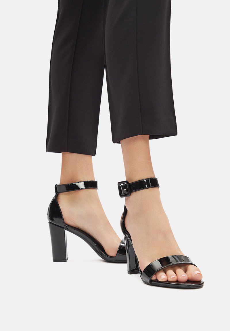 Jenny Sandále na vysokom opätku - black/čierna - Zalando.sk