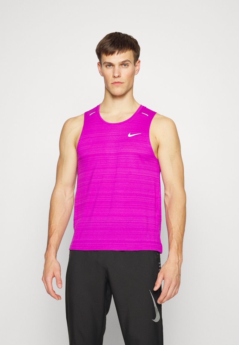 Nike Performance Top - vivid purple/reflective silv/lila - Zalando.at
