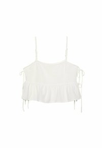Stradivarius WITH SIDE TIES - Top - white - Zalando