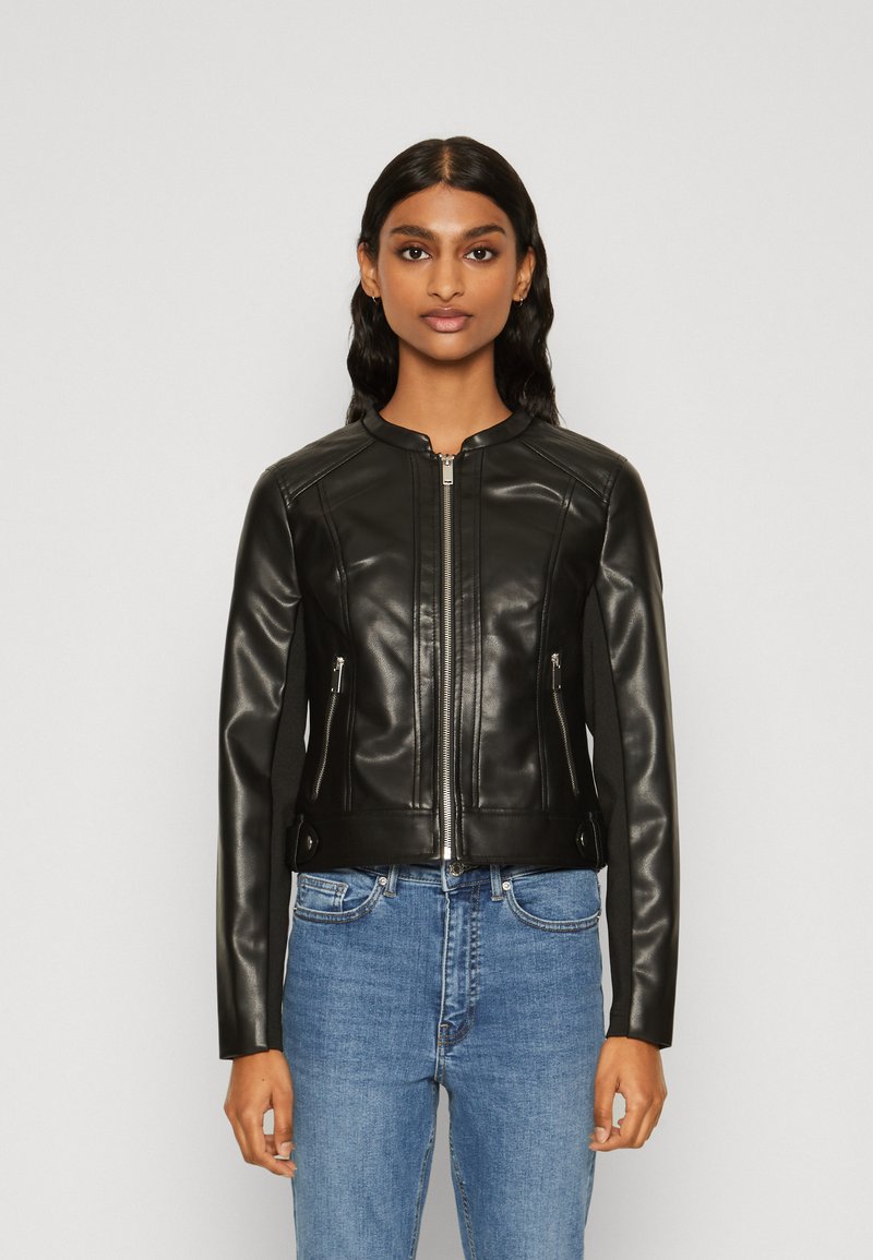Vero Moda Petite VMRILEY FIONA SHORT JACKET - Faux leather jacket ...