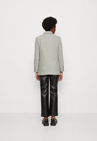 La Strada Unica PENNY PIN STRIPED - Abrigo corto - medium grey melange ...