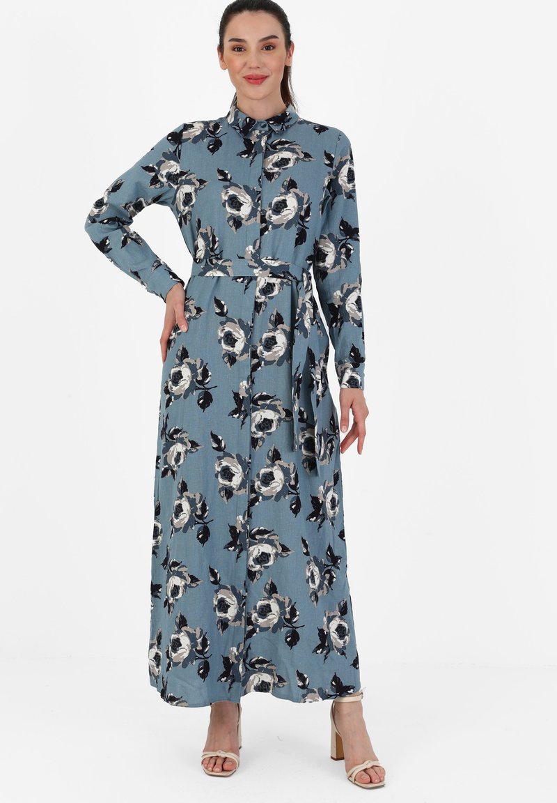 Modanisa Maxi dress - blue - Zalando.ie