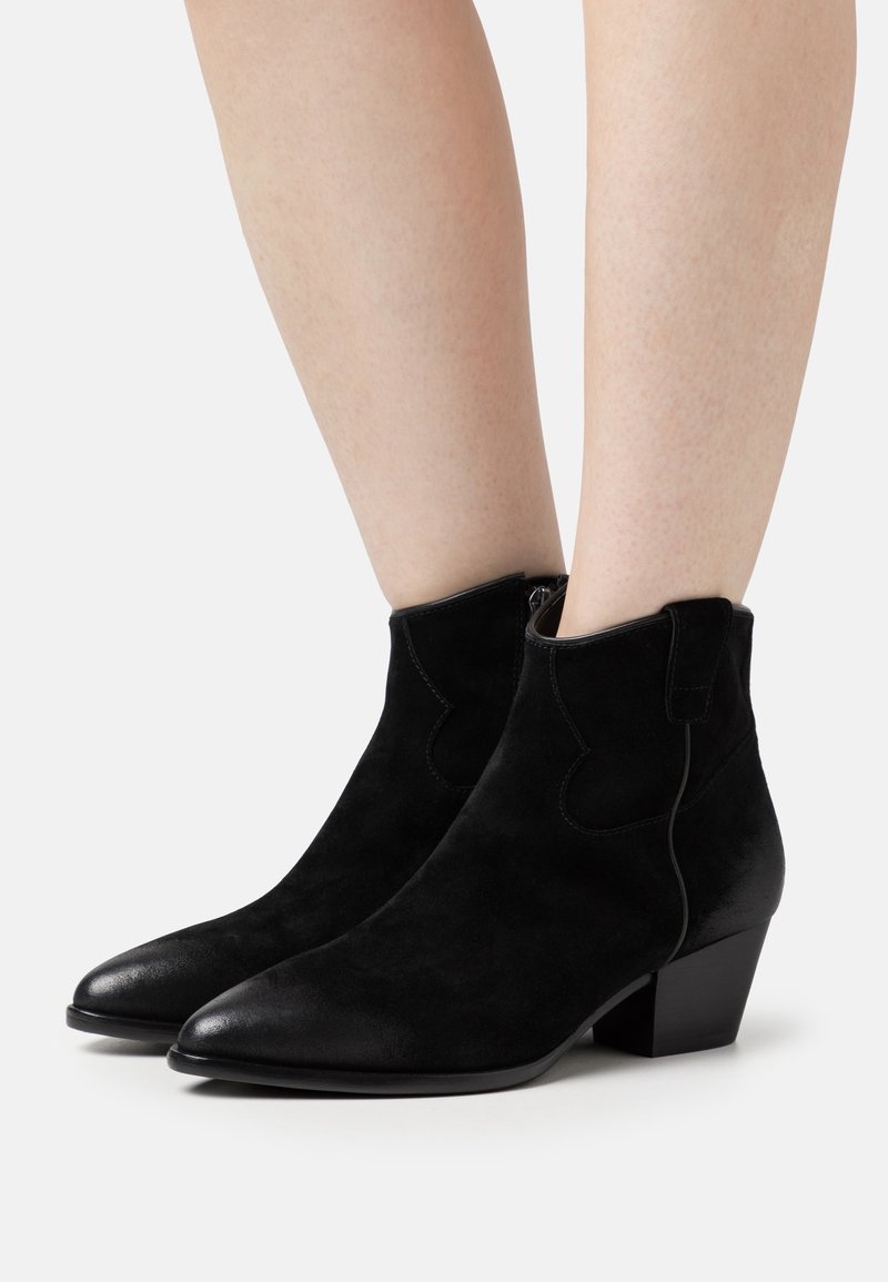 Ash HOUSTON - Cowboy-/Bikerstiefelette - black/schwarz - Zalando.de